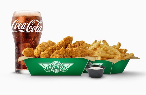 Newly Featured Large 5 Piece Crispy Tenders Combo Available at Wingstop