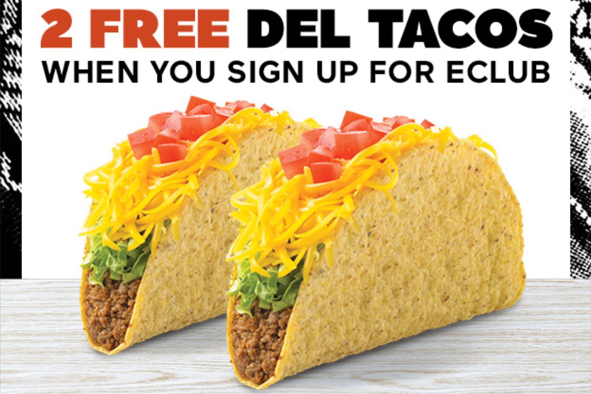 Newly Join the Del Taco EClub or Download the Del Taco App and Receive ...