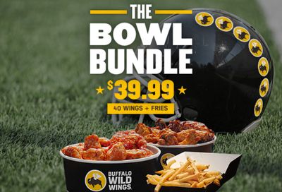Buffalo Wild Wings is Now Offering a New $9.99 Bundle with 10 Boneless ...