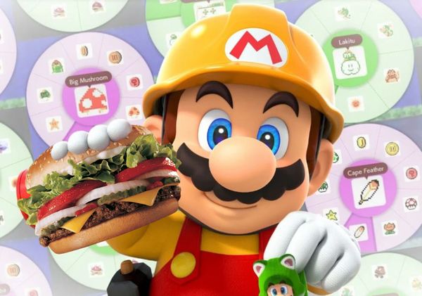Purchase the $5 Super Mario Meal Online or In-app from Burger King and ...