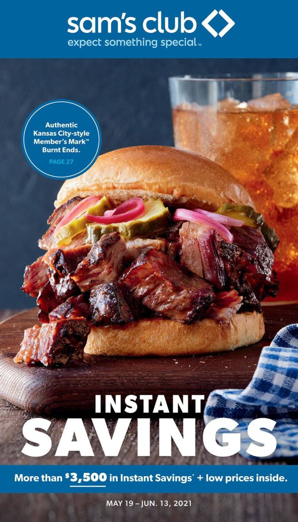 Sam's Club Weekly Ad Flyer May 19 to June 13