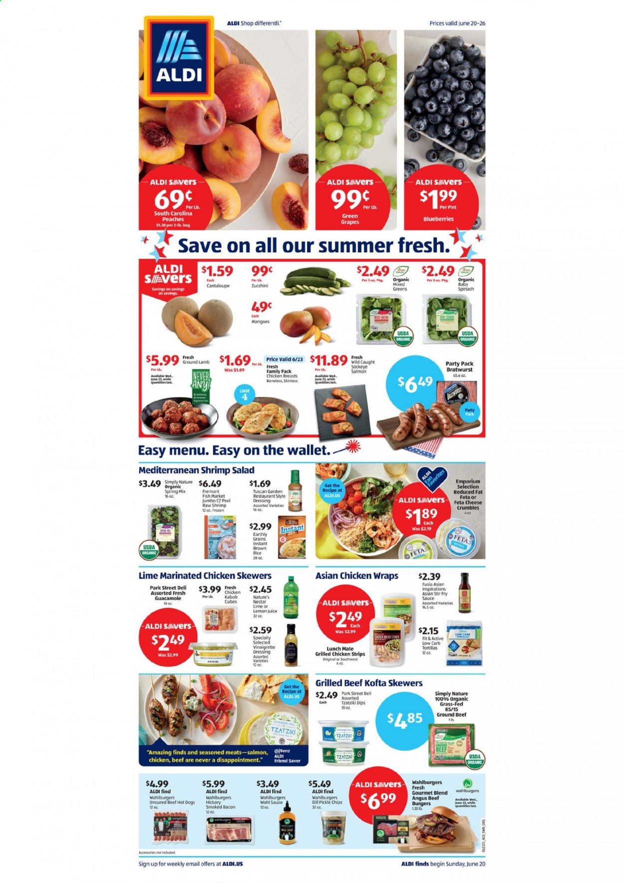 ALDI Weekly Ad Flyer June 20 to June 26