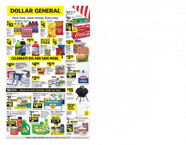 Dollar General (AL) Weekly Ad Flyer June 27 to July 3