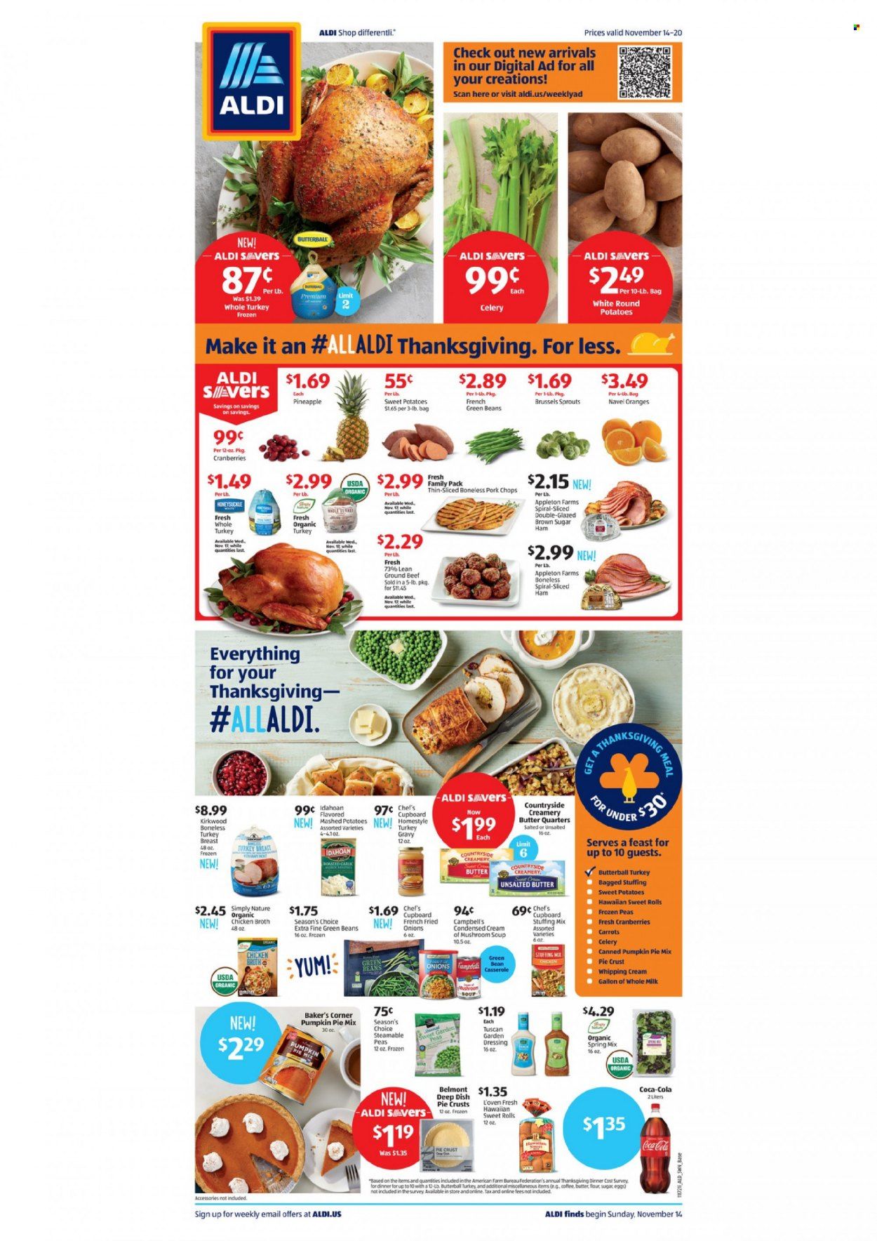 ALDI Weekly Ad Flyer November 15 to November 22