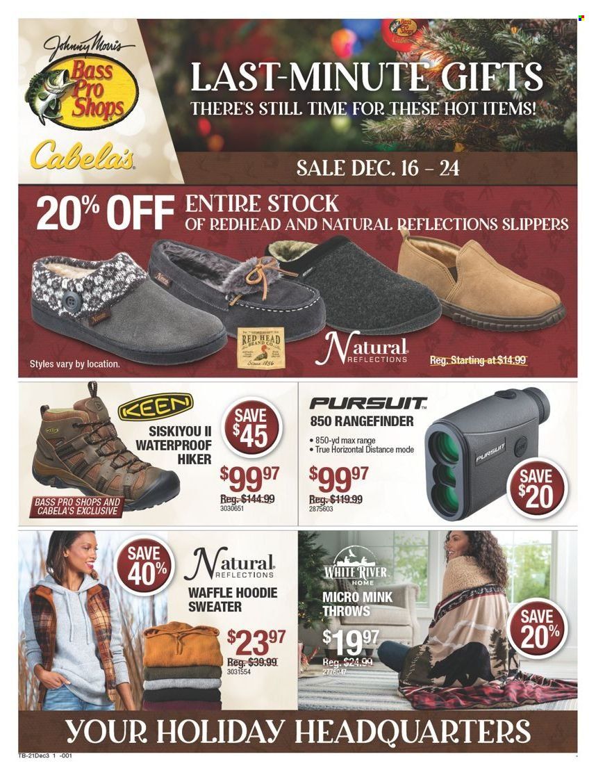 Bass Pro Shops Weekly Ad Flyer December 13 to December 20