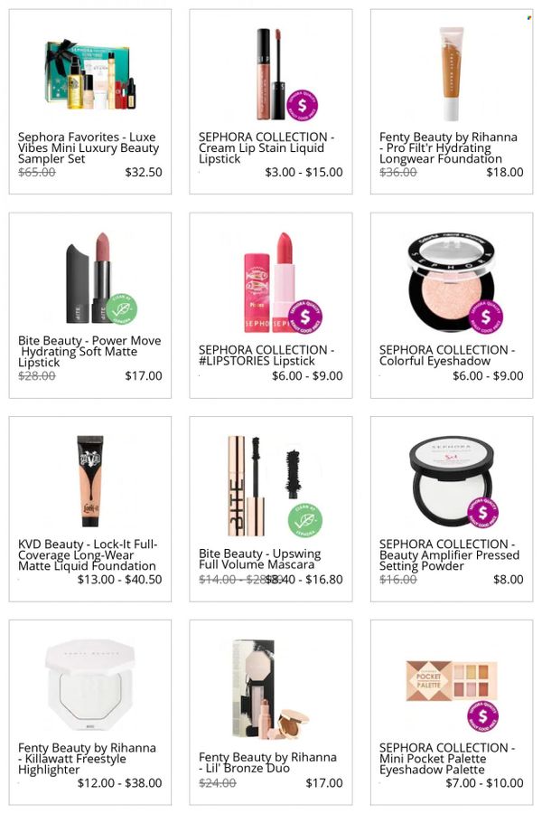 Sephora Weekly Ad Flyer May 1 to May 8