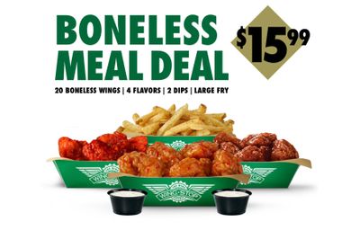 Get the $15.99 Boneless Meal Deal with Online or In-app Wingstop Orders ...