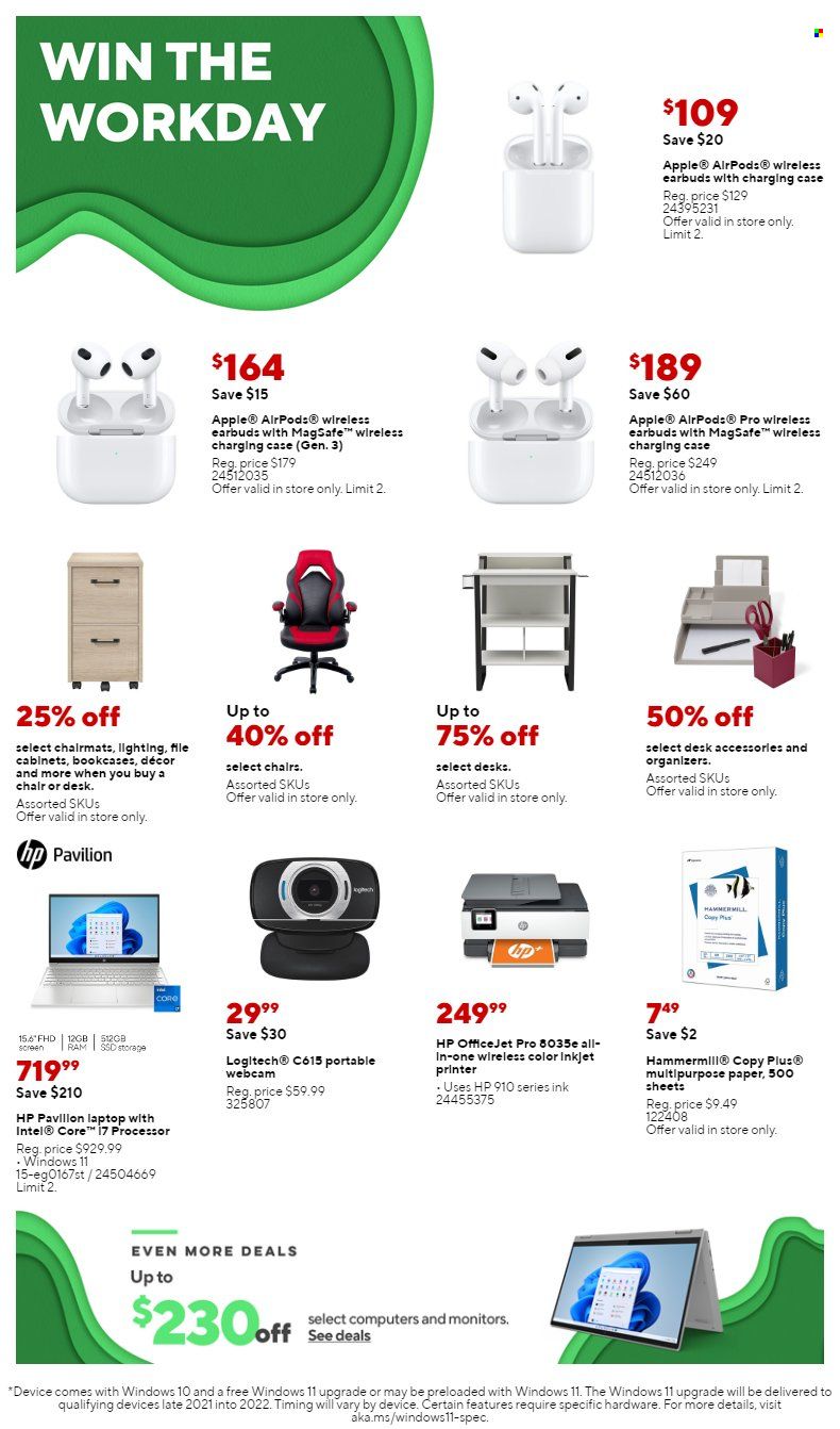 Staples Weekly Ad Flyer May 26 to June 2