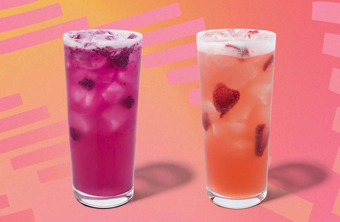 Mango Dragonfruit and Strawberry Açaí Refreshers Land at Starbucks for ...