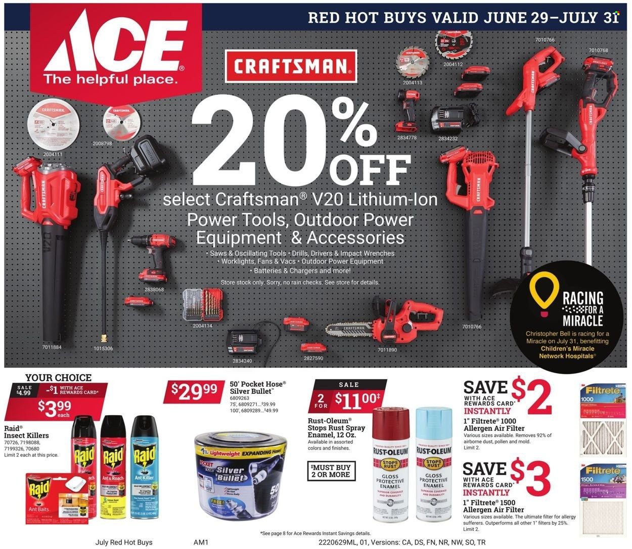 ACE Hardware Weekly Ad Flyer June 30 to July 7