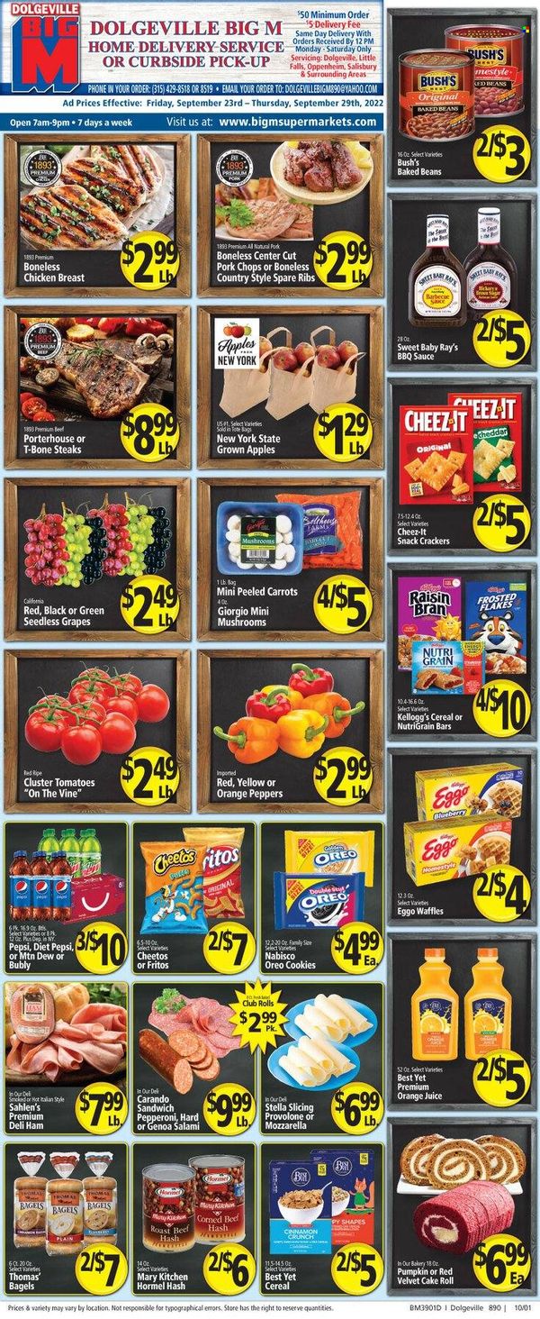 Big M (NY, PA) Weekly Ad Flyer Specials September 23 to September 29, 2022
