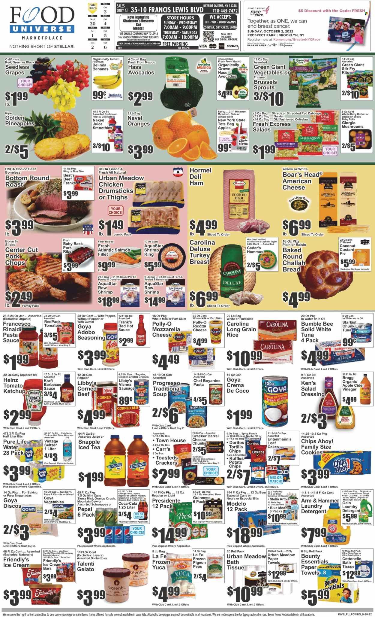 Food Universe (NY) Weekly Ad Flyer Specials September 30 to October 6, 2022