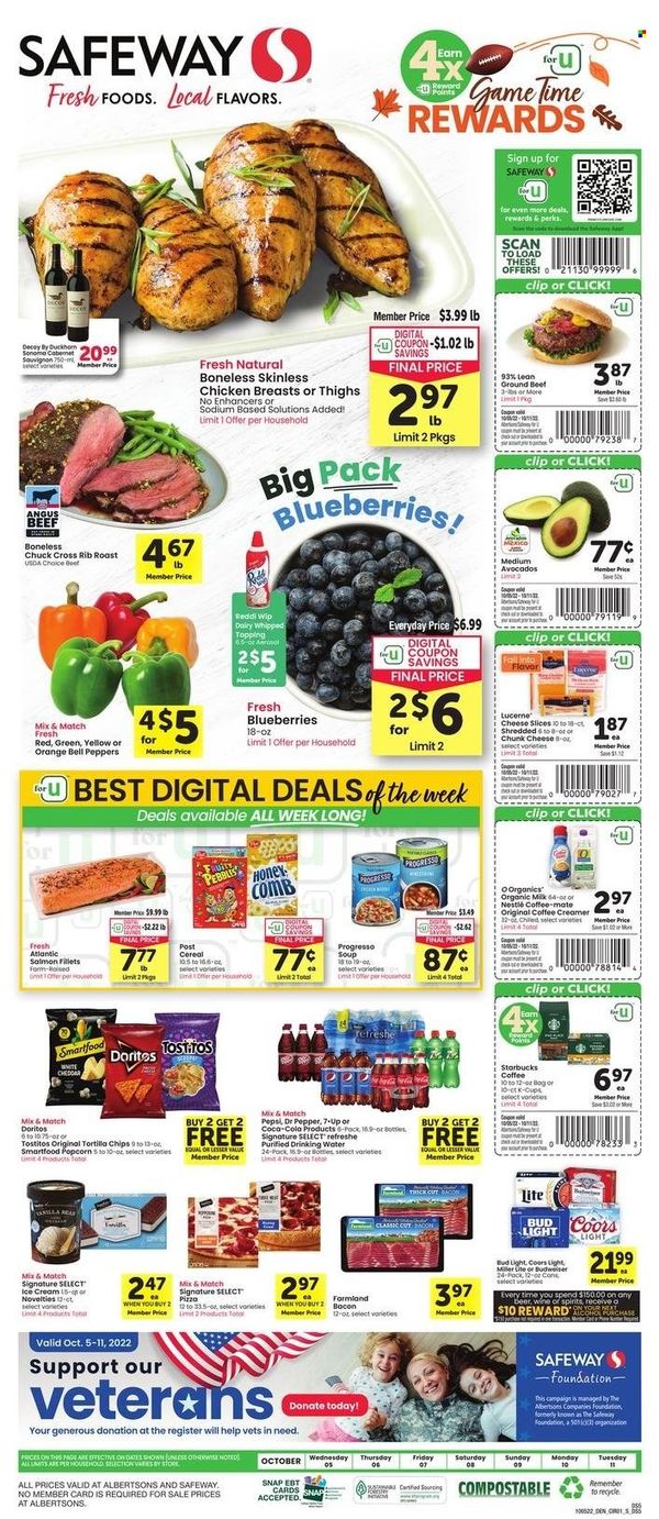 Safeway (SD) Weekly Ad Flyer Specials October 5 to October 11, 2022