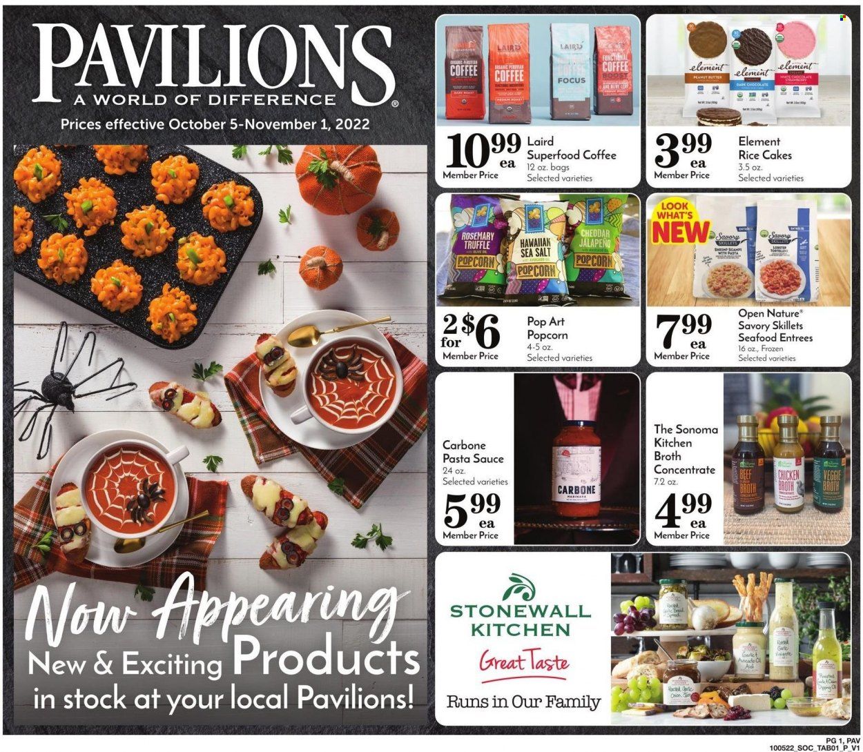 Pavilions (CA) Weekly Ad Flyer Specials October 5 to December 1, 2022