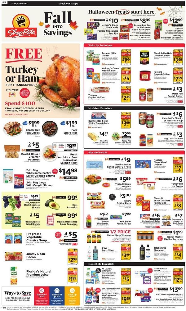 ShopRite (CT, DE, MD, NJ, NY, PA) Weekly Ad Flyer Specials October 16 ...