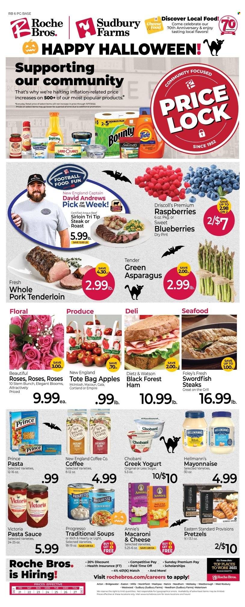 Roche Bros. (MA) Weekly Ad Flyer Specials October 21 to October 27, 2022