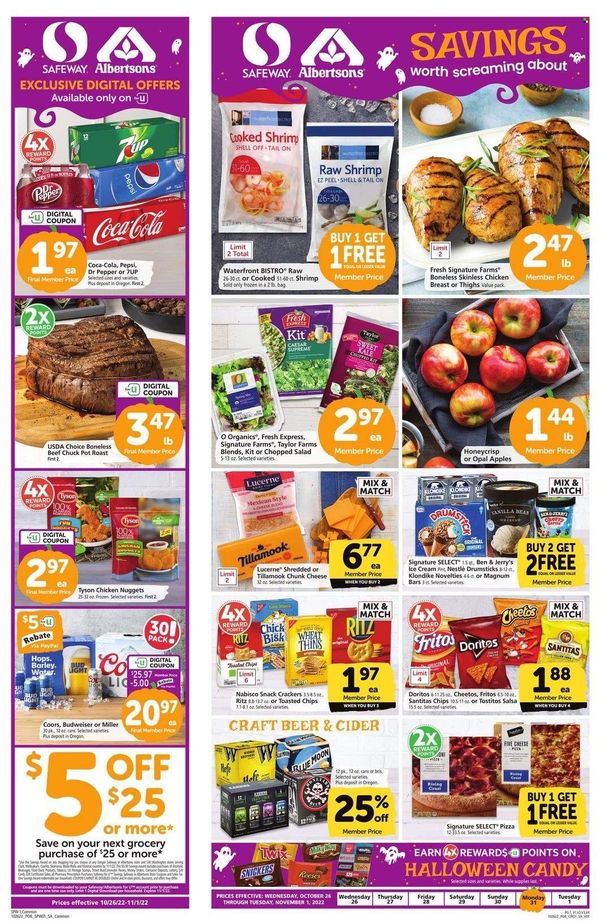 Safeway (OR) Weekly Ad Flyer Specials October 26 to November 1, 2022