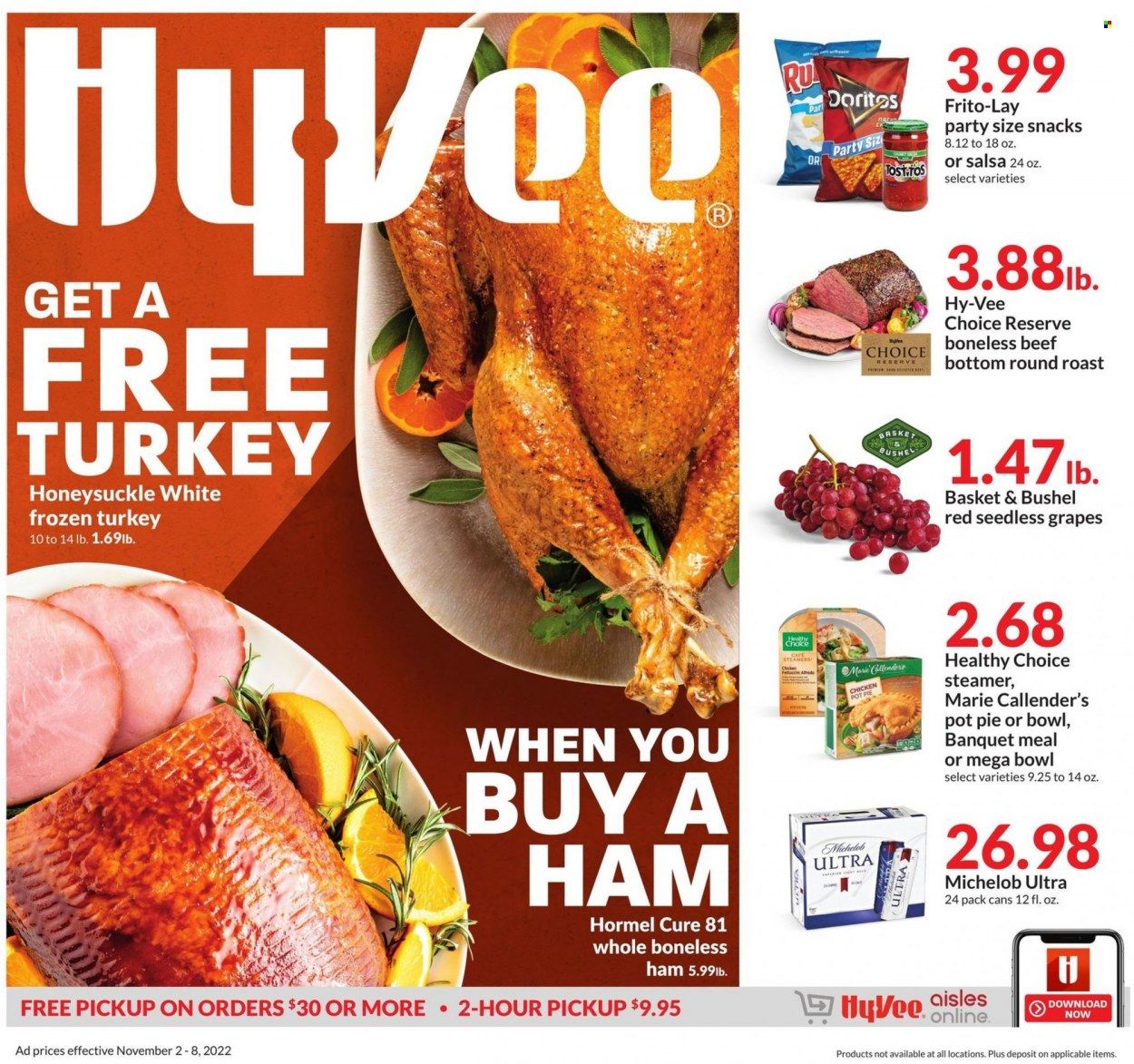 Hy-Vee (IA, IL, MN, MO, SD) Weekly Ad Flyer Specials November 2 to ...