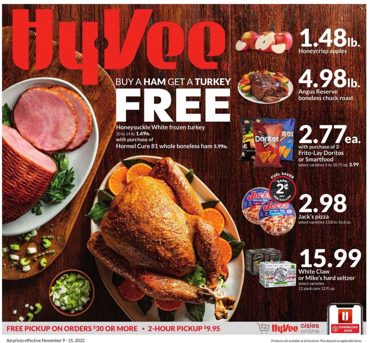 Hy-Vee (IA, IL, KS, MO) Weekly Ad Flyer Specials November 9 to November ...