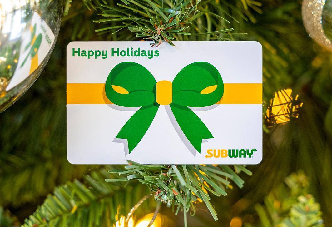 Buy a $25 Gift Card and Get a Free 6” Sub at Subway for a Limited Time ...