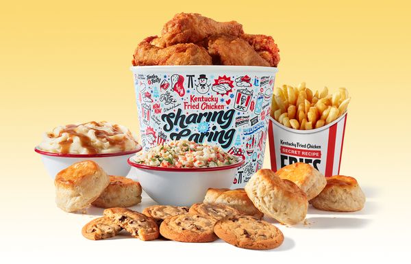 Get 6 Free Cookies with a KFC 12 Piece Chicken or Tenders Meal for a ...