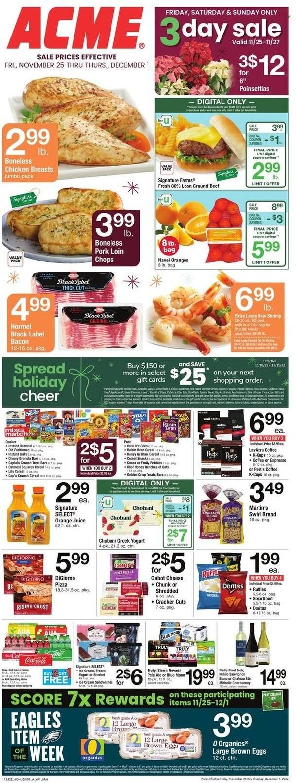 ACME (DE, NJ, NY, PA) Weekly Ad Flyer Specials November 25 to December ...