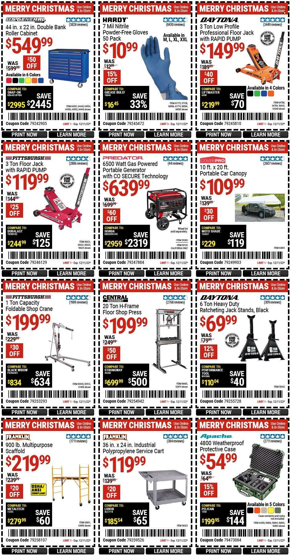 Harbor Freight Weekly Ad Flyer Specials November 29 to December 11, 2022