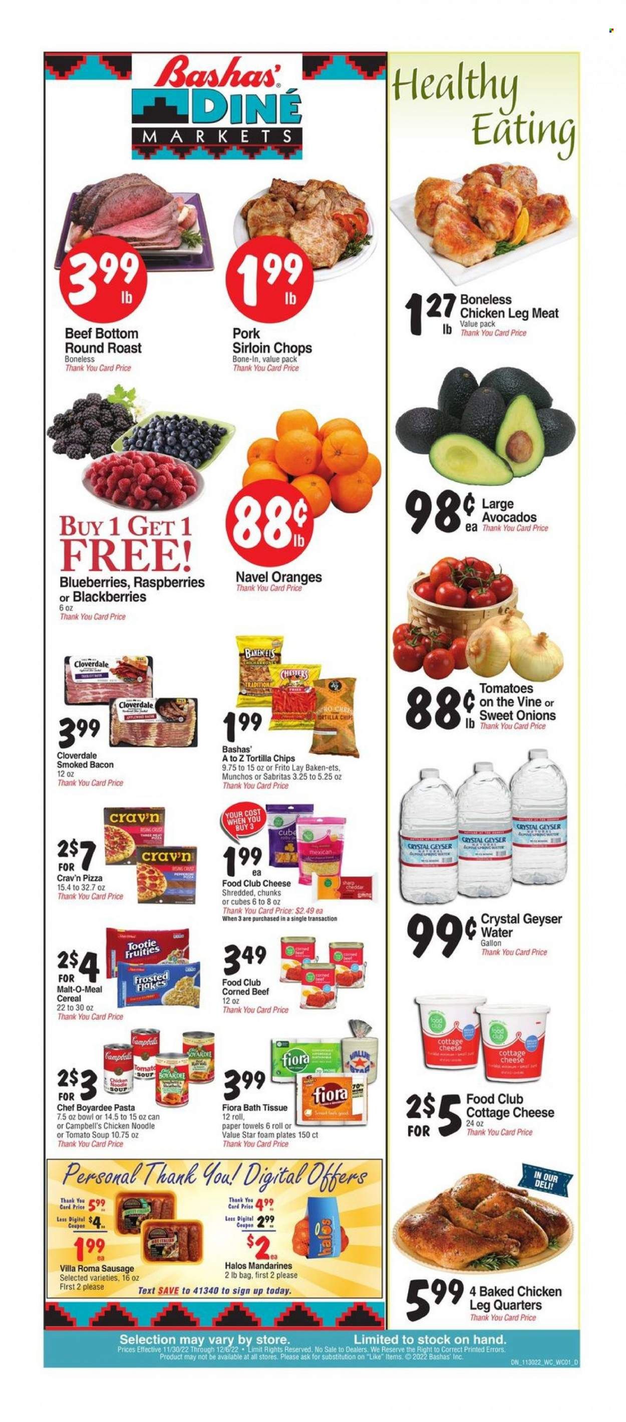 Bashas' Diné Markets (AZ, NM) Weekly Ad Flyer Specials November 30 to ...