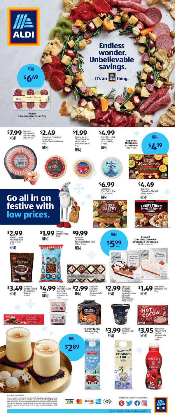 ALDI (MD, SD) Weekly Ad Flyer Specials December 7 to December 12, 2022