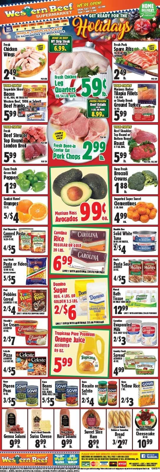 Western Beef (FL, NY) Weekly Ad Flyer Specials December 8 to December ...