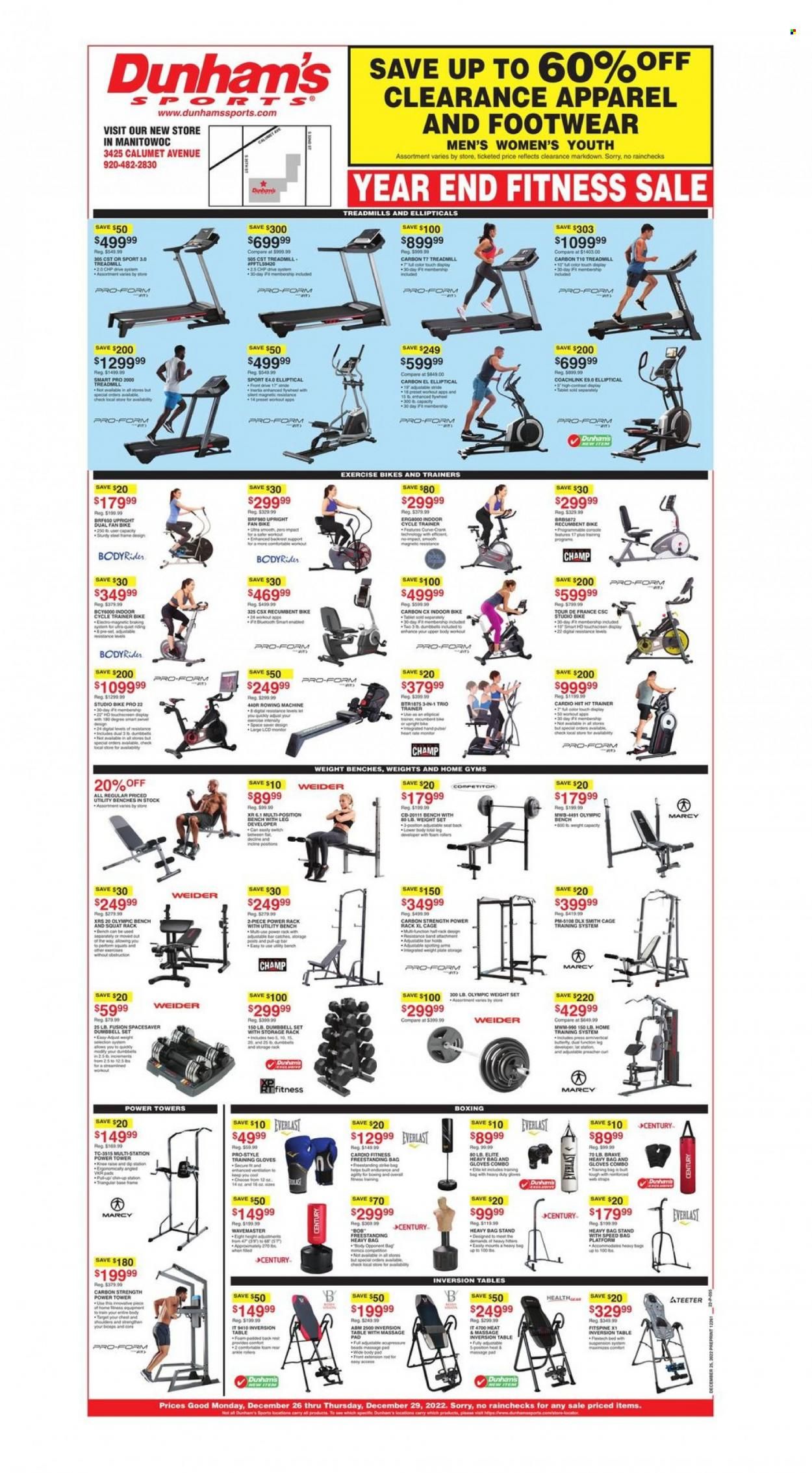 Dunham's Sports (WI) Weekly Ad Flyer Specials December 26 to December ...