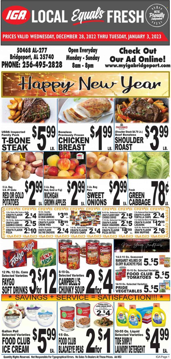 IGA (50) Weekly Ad Flyer Specials December 28 to January 3, 2023