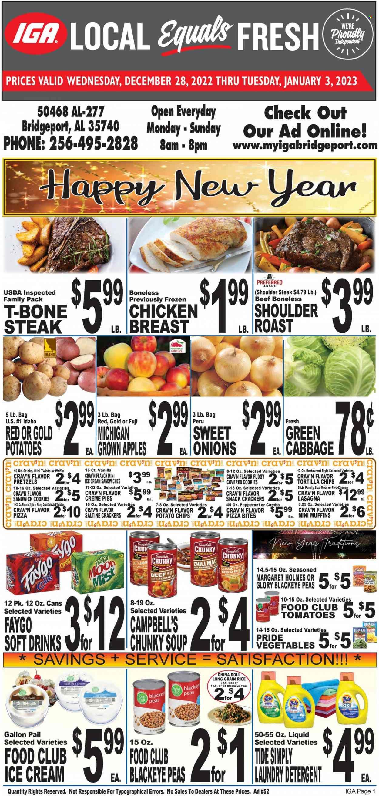 IGA (50) Weekly Ad Flyer Specials December 28 to January 3, 2023
