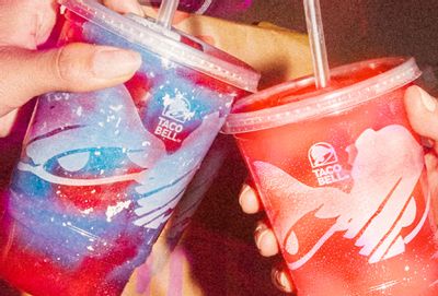 Taco Bell Debuts the New Island Strawberry Freeze and Island Blue ...