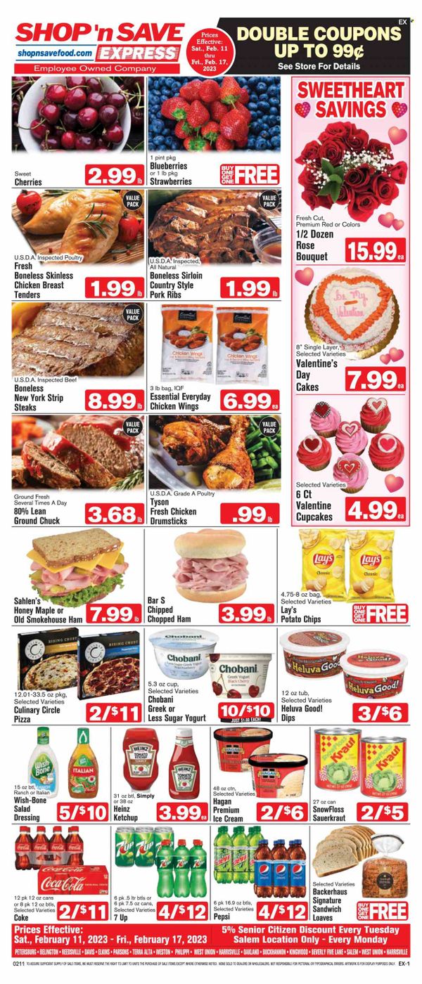 Shop ‘n Save Express (MD, PA, WV) Weekly Ad Flyer Specials February 11 ...