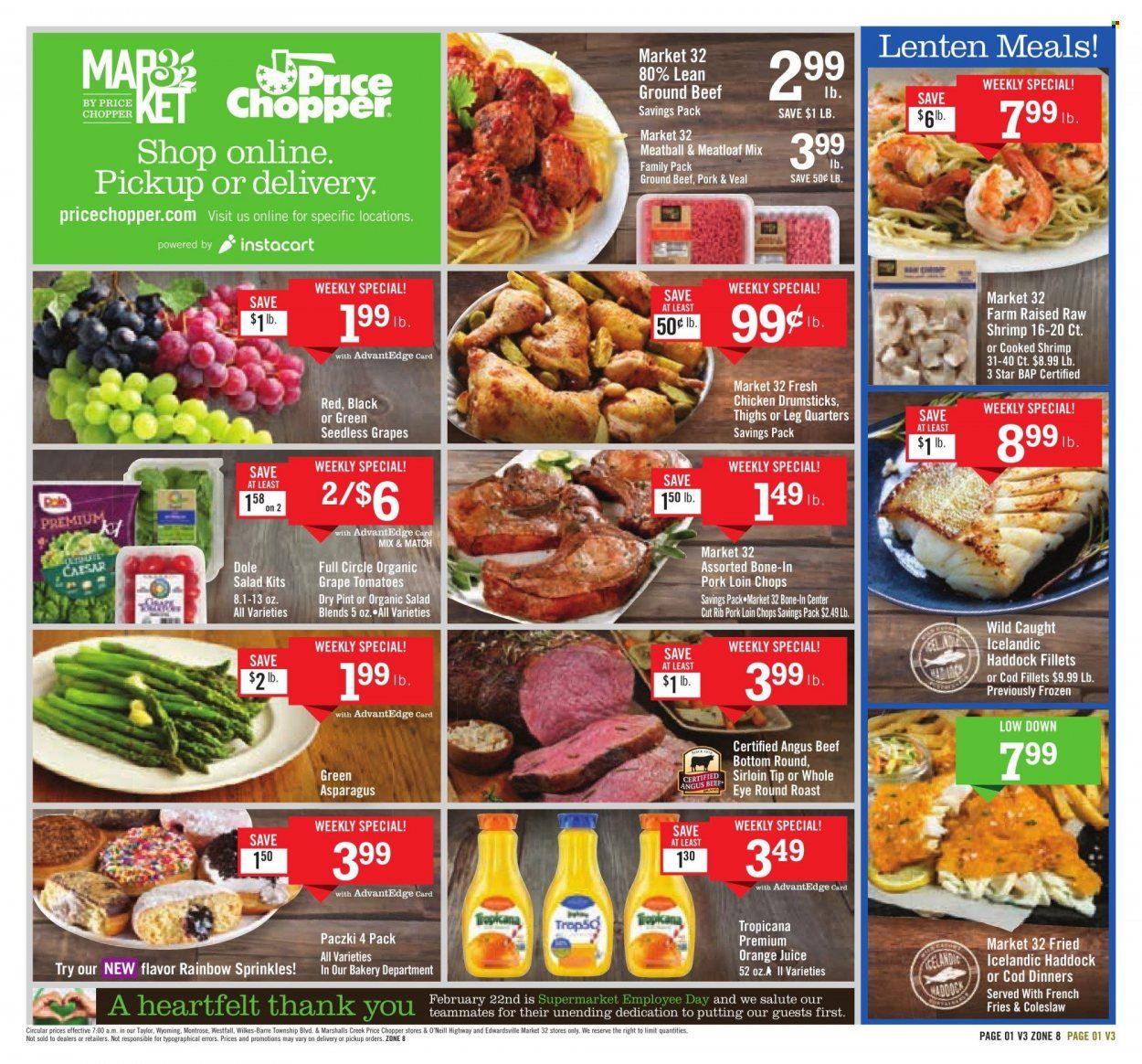 Price Chopper (PA) Weekly Ad Flyer Specials February 19 to February 25 ...