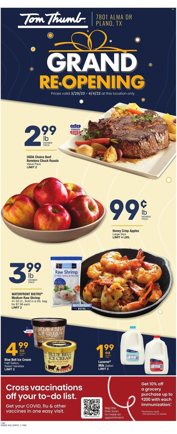 Tom Thumb (TX) Weekly Ad Flyer Specials March 29 to April 4, 2023