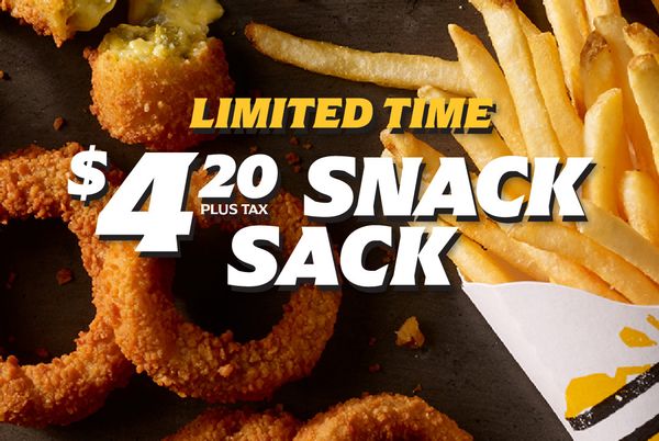Get a $4.20 Snack Sack at Carl’s Jr. with Fries, Jalapeño Poppers and ...
