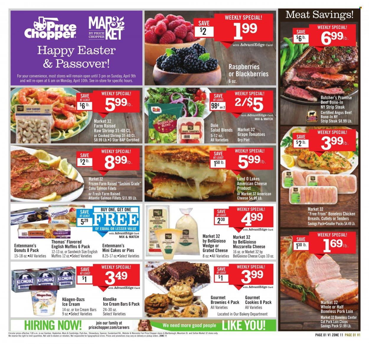 Price Chopper (MA) Weekly Ad Flyer Specials April 9 to April 15, 2023