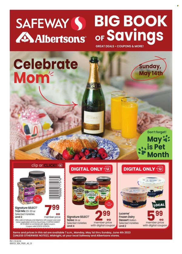 Safeway (WA) Weekly Ad Flyer Specials May 1 to June 4, 2023
