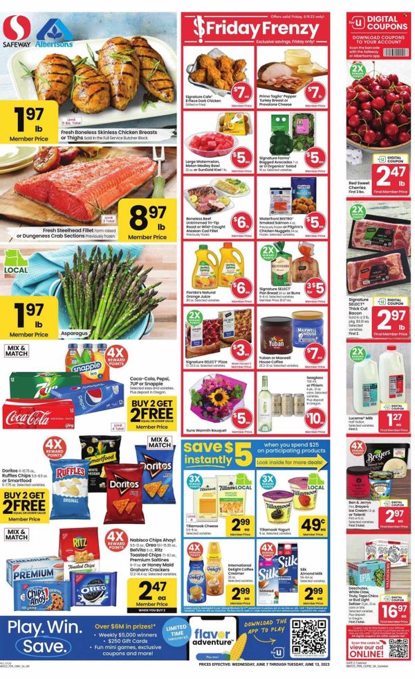 Safeway (OR, WA) Weekly Ad Flyer Specials June 7 to June 13, 2023