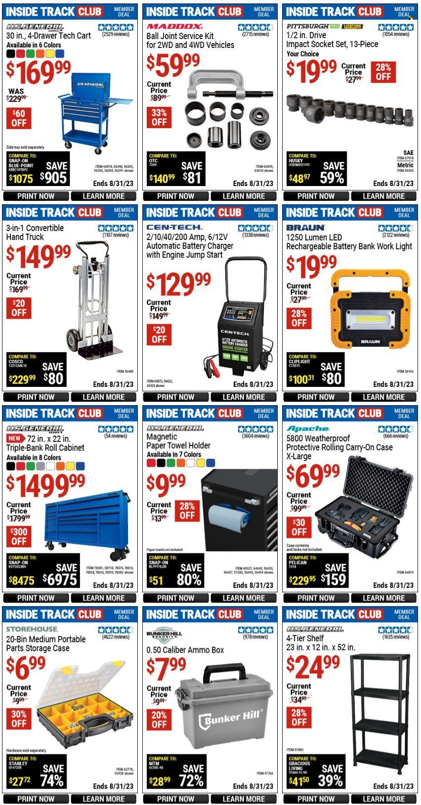 Harbor Freight Weekly Ad Flyer Specials August 6 to August 31, 2023
