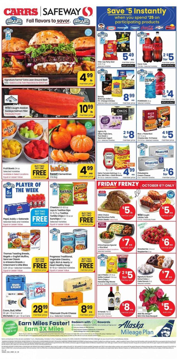 Safeway (AK) Weekly Ad Flyer Specials October 4 to October 10, 2023