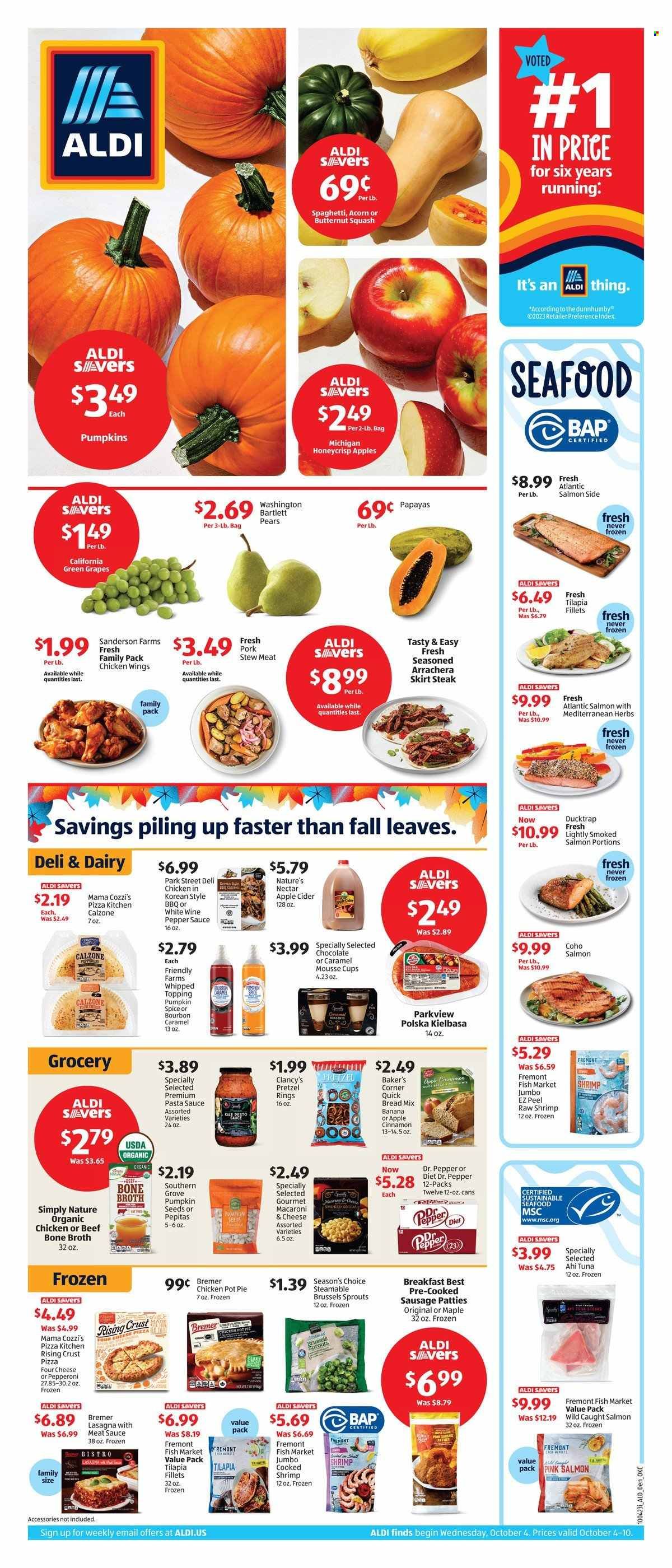 ALDI (OK) Weekly Ad Flyer Specials October 4 to October 10, 2023