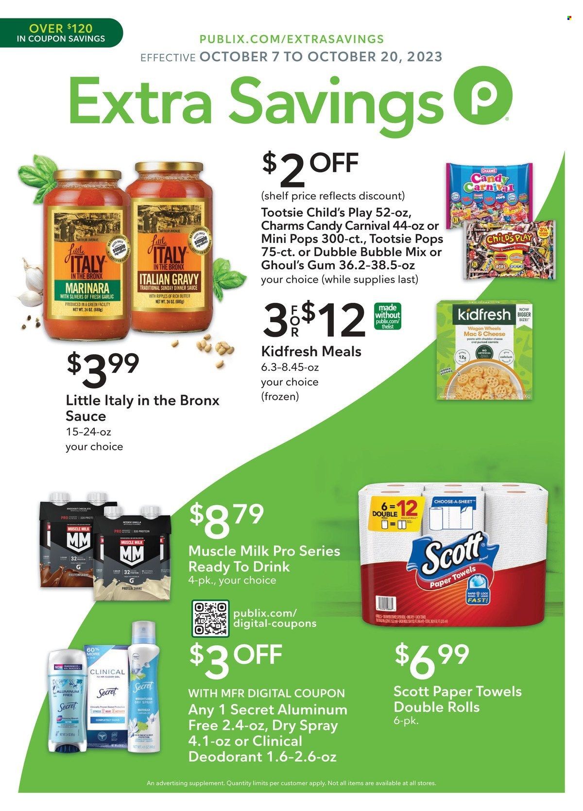 Publix (AL, FL, GA, NC, SC, TN) Weekly Ad Flyer Specials October 7 to ...