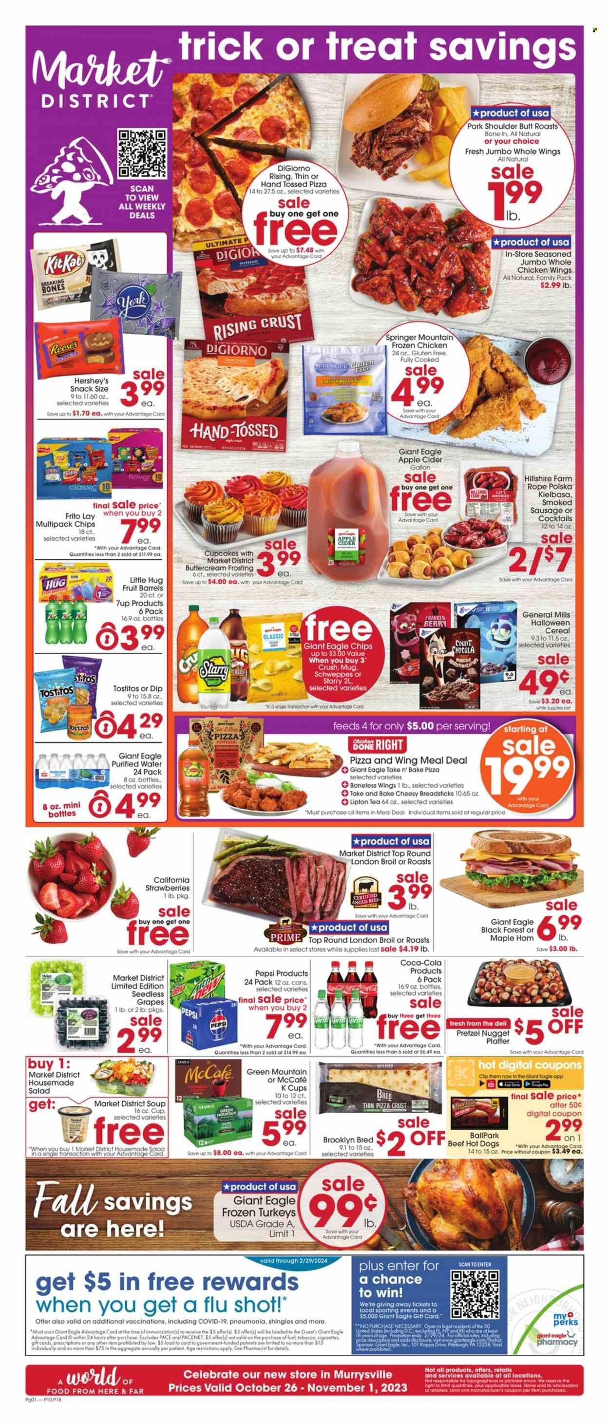 Giant Eagle (PA) Weekly Ad Flyer Specials October 26 to November 1, 2023