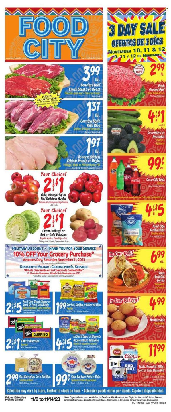 Food City (AZ) Weekly Ad Flyer Specials November 8 to November 14, 2023