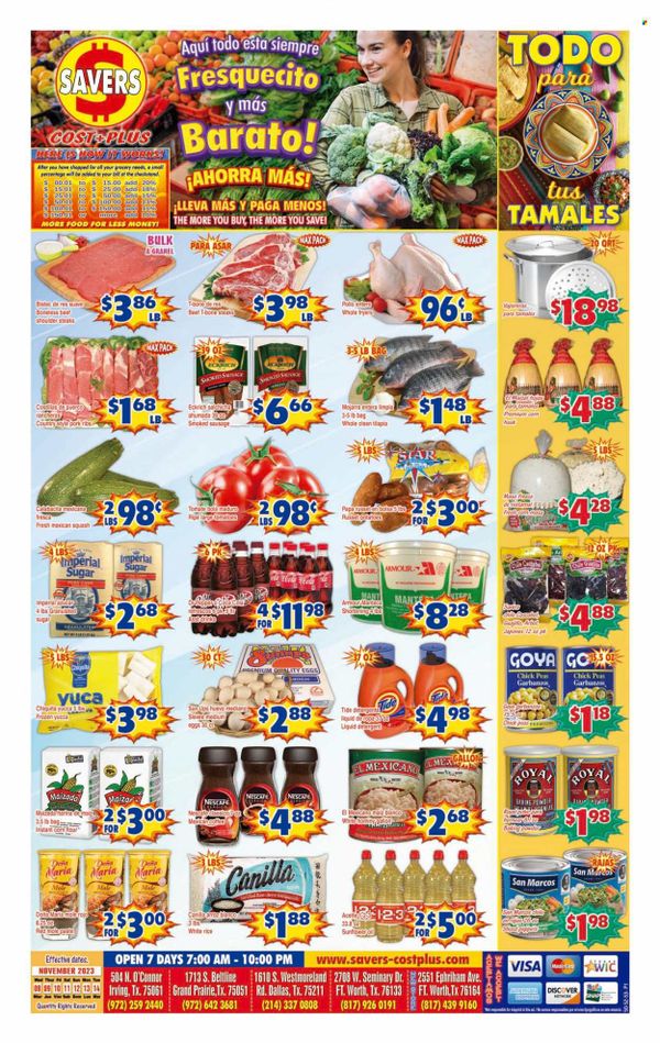 Savers Cost Plus (TX) Weekly Ad Flyer Specials November 8 to November ...