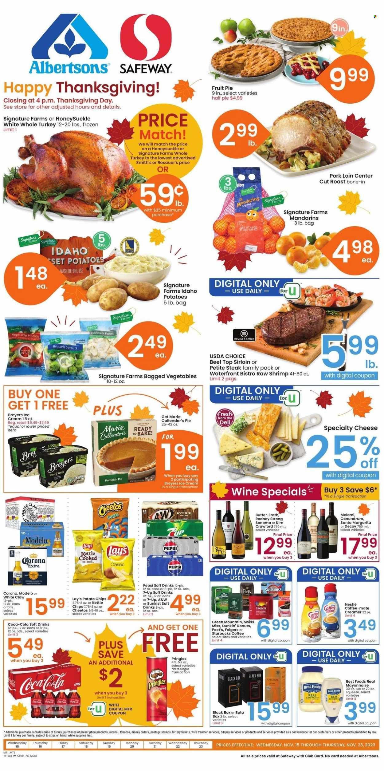 Safeway (MT) Weekly Ad Flyer Specials November 15 to November 23, 2023