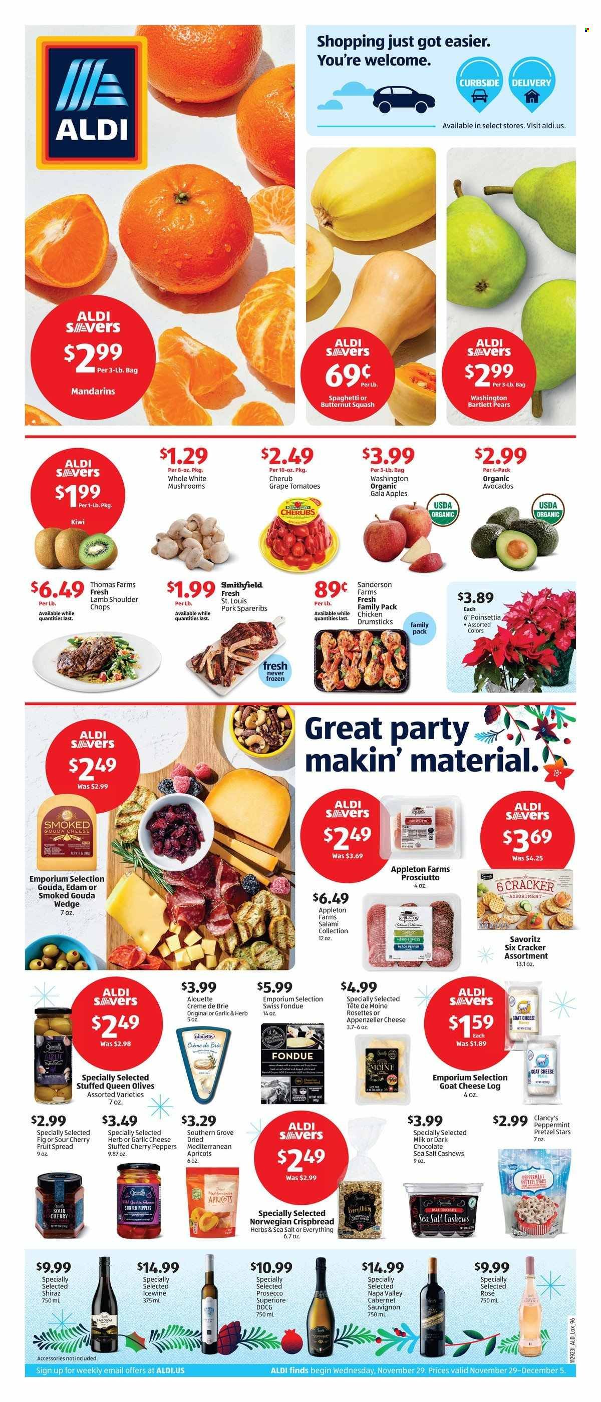 ALDI (AL) Weekly Ad Flyer Specials November 29 to December 5, 2023